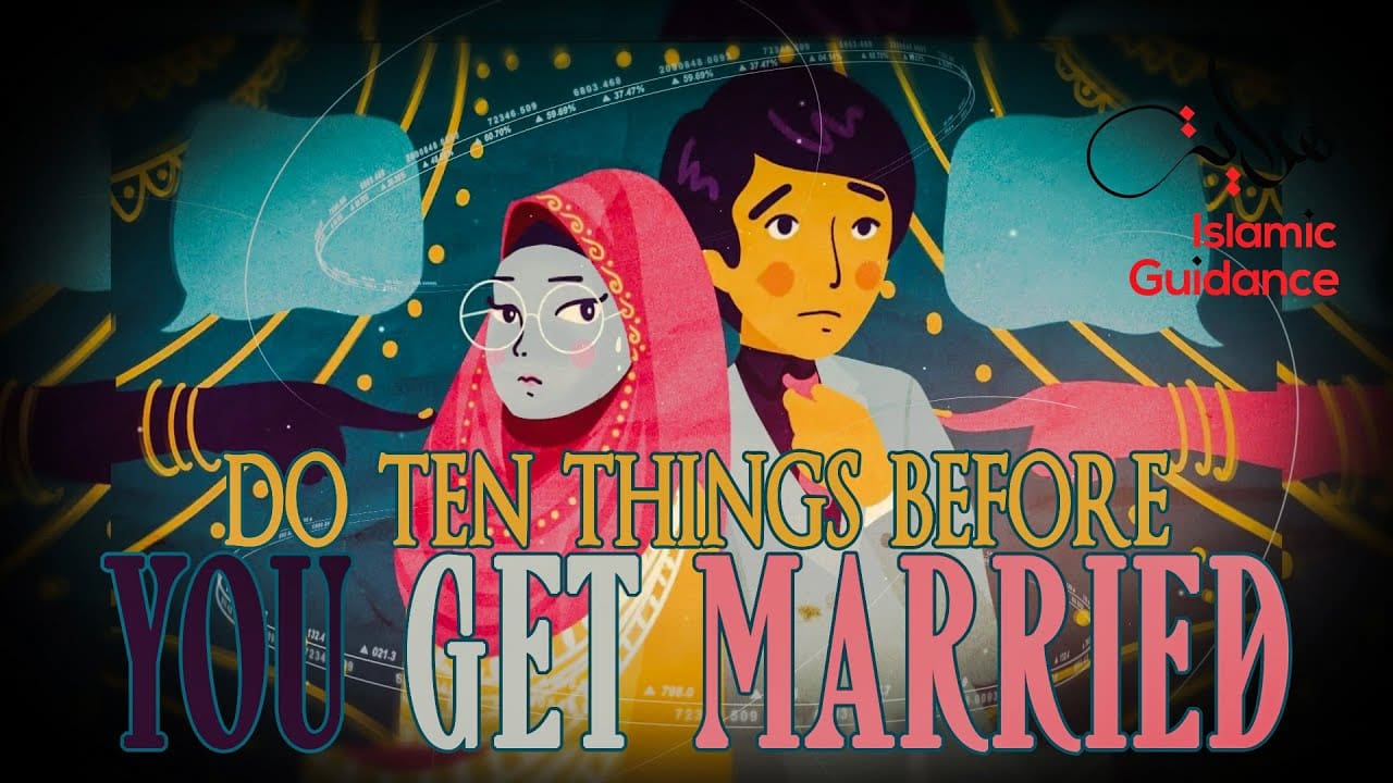 Do ten things before you get married