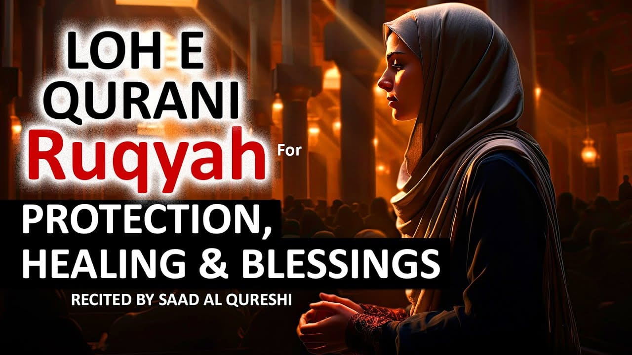 Qur'an ruqyah for protection, remove magic, give healing